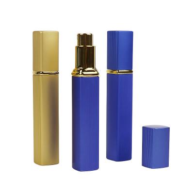 Cina Lo SGS 8ml 10ml 15ml gira il logo di alluminio dell'OEM dello spruzzatore del profumo in vendita