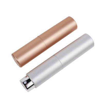 Cina Bottiglie della pompa di Rose Gold Silver Rotary Airless bottiglie di profumo del campione da 0,34 - 0,5 once in vendita