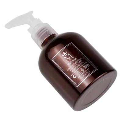 Cina bottiglia dell'erogatore del condizionatore di 160g 5.64OZ Amber Cosmetic Bottles Shampoo And in vendita