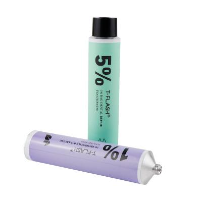 Cina Metropolitana cosmetica di alluminio vuota di nutrizione dei tubi 80ml 100ml 150ml di compressione della crema dell'animale domestico in vendita
