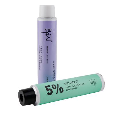 Cina Metropolitana cosmetica di alluminio vuota di nutrizione dei tubi 80ml 100ml 150ml di compressione della crema dell'animale domestico in vendita