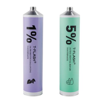 Cina Metropolitana cosmetica di alluminio vuota di nutrizione dei tubi 80ml 100ml 150ml di compressione della crema dell'animale domestico in vendita