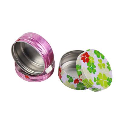 Cina Imballaggio di alluminio di Tin Box Cream Jars Cosmetic del metallo professionale del diametro 39mm-100mm in vendita