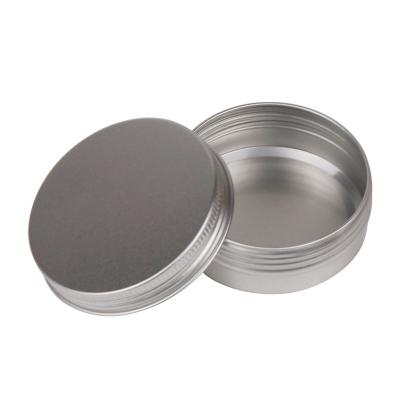 Cina Barattoli cosmetici cosmetici di alluminio delle latte 80g 2,8 OZ di colore naturale con i coperchi in vendita