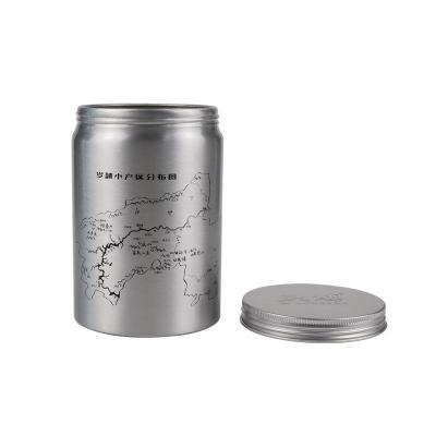 Cina 50ml alla scatola metallica vuota di Tin Packaging Hinged Aluminum Tin del caffè del metallo 2L per alimento in vendita