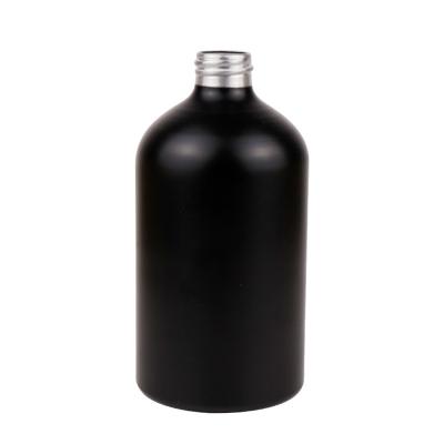 Cina Il cosmetico di alluminio del metallo della pompa nera della lozione imbottiglia l'imballaggio di cura personale 10ml-1000ml in vendita