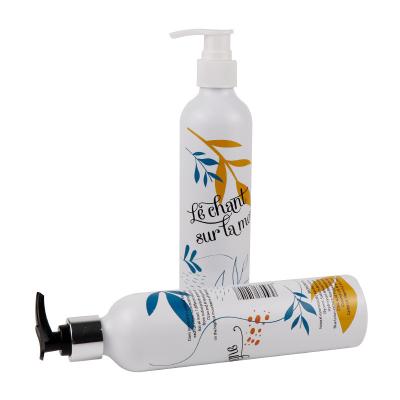 Cina il cosmetico di alluminio di altezza 1.7oz di 106mm imbottiglia la bottiglia della pompa del gel della doccia dello sciampo in vendita