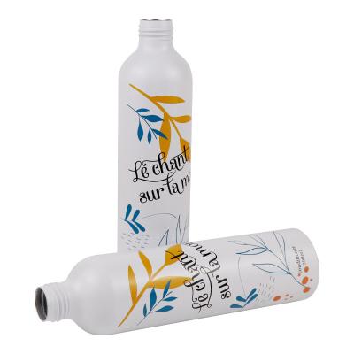Cina il cosmetico di alluminio di altezza 1.7oz di 106mm imbottiglia la bottiglia della pompa del gel della doccia dello sciampo in vendita