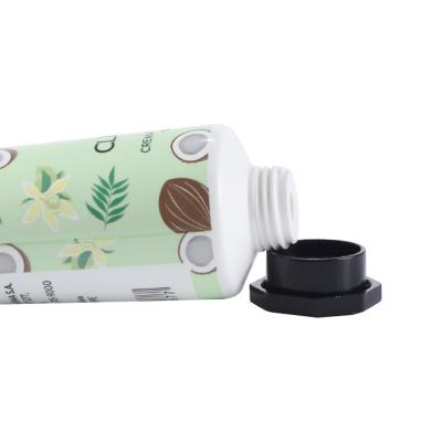 Cina metropolitana cosmetica di plastica di verde della crema per le mani del coperchio a vite dei tubi di 50g 100g 150g in vendita