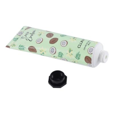 Cina metropolitana cosmetica di plastica di verde della crema per le mani del coperchio a vite dei tubi di 50g 100g 150g in vendita