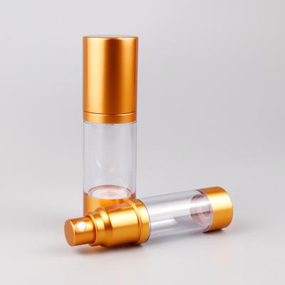 Cina La pompa senz'aria riciclabile di stampa a caldo imbottiglia Matte Plastic Container For Cosmetics in vendita
