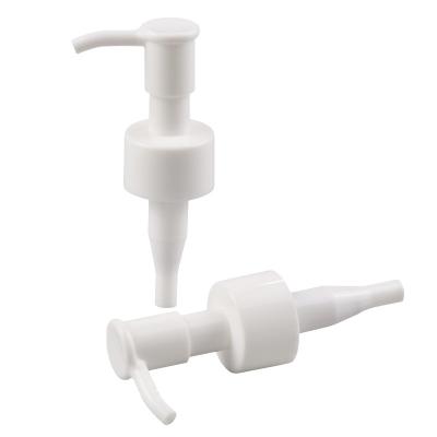 Cina 20/410 24/410 28/410 di pompa di plastica non tossica bianca della lozione della testa pp della pompa dello spruzzo in vendita