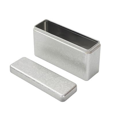 Cina Tin Can Containers Electroplate Gift rettangolare su ordinazione Tin Plate Box in vendita