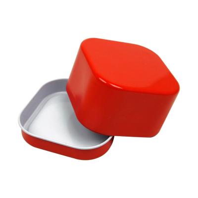 Cina quadrato Tin Can Containers Customized Logo dell'alimento di 100ml 120ml in vendita