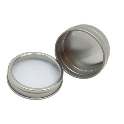 Cina latta bassa spessa 0.3mm del coperchio di slittamento di 0.28mm Tin Can Containers Round Window in vendita