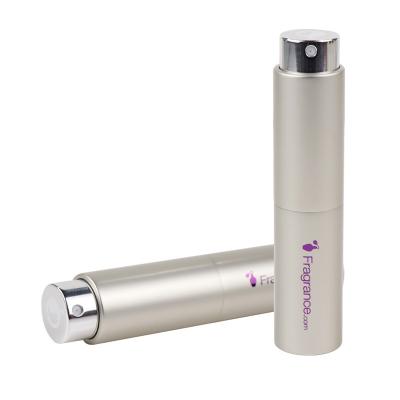 Cina bottiglia fine di alluminio rotatoria dello spruzzo della foschia degli atomizzatori del profumo di 10ml 0.34OZ in vendita