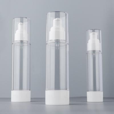 Cina La pompa senz'aria su ordinazione bianca di 15ml 30ml 50ml imbottiglia la bottiglia del siero del fronte del gel dell'occhio in vendita