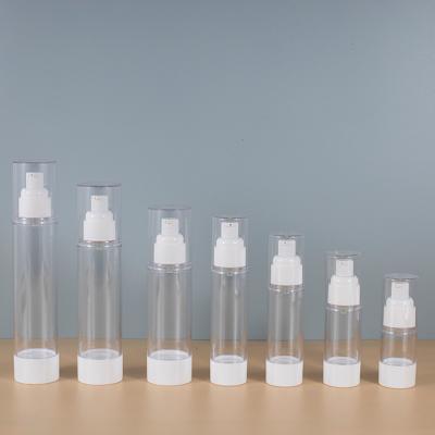 Cina La pompa senz'aria su ordinazione bianca di 15ml 30ml 50ml imbottiglia la bottiglia del siero del fronte del gel dell'occhio in vendita