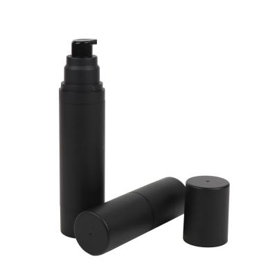 China Customized Logo 100ml Airless Pump Bottles Sunscreen Lotion PP Cosmetic Container for sale