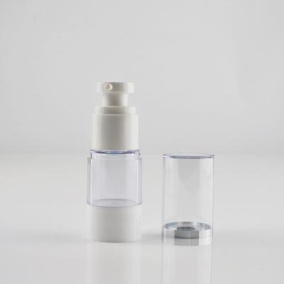 Cina Nessun bottiglie senz'aria di plastica della pompa di caduta 80ml 120ml per crema spessa in vendita