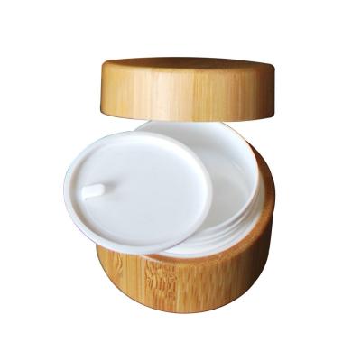 Cina Barattoli d'imballaggio cosmetici di bambù della spezia del fango 85g 3 Oz della maschera con i coperchi di bambù in vendita