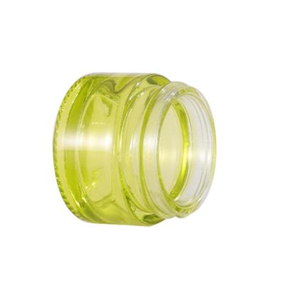 Cina l'ente di vetro cosmetico di verde dell'avocado dei barattoli di 5ml 10ml 20ml 30ml 100ml imburra l'imballaggio in vendita