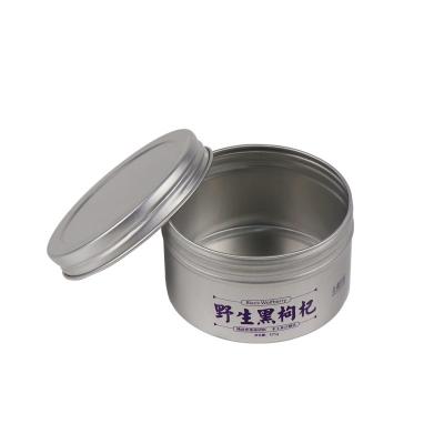Cina Metallo di alluminio con tappo a vite Tin Can Container delle scatole metalliche 20ml della matrice per serigrafia in vendita