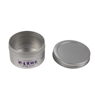Cina Metallo di alluminio con tappo a vite Tin Can Container delle scatole metalliche 20ml della matrice per serigrafia in vendita