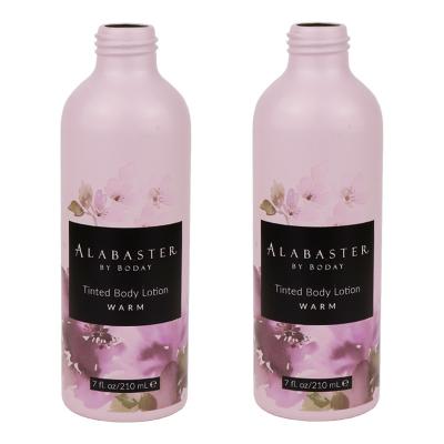 Cina Sakura Pink Matte Aluminum Cosmetic imbottiglia le bottiglie di cura personale 50ml-500ml in vendita