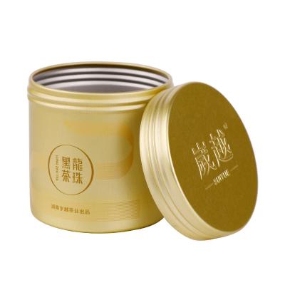 Cina 15-250g Silkscreen i contenitori di alluminio con tappo a vite del metallo delle latte con i coperchi per stoccaggio in vendita