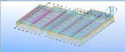 China Large Pre Manufactured Metal Buildings Warehouse Workshop ODM for sale