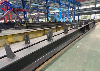 China GRADE50 Prefabricated Steel Structures Frame Construction Powder Coating for sale