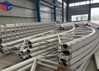 China Prefab GI Steel Structure Support Construction Weather Resistant for sale