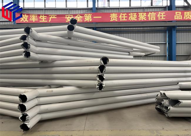 Structural pipe rack installation in industrial setting