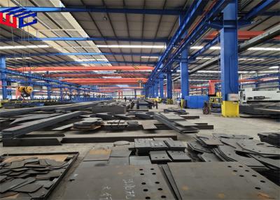 China Heavy Duty Steel Structure with High-strength Steel and Bolted Or Welded Connections for Industrial Applications for sale