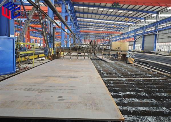 Quality Prefab Structural Steel Support Warehouse Buildings ASTM AISC Compliance for sale