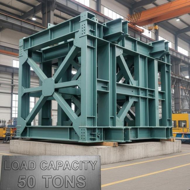Structural Pipe Rack installation in industrial setting