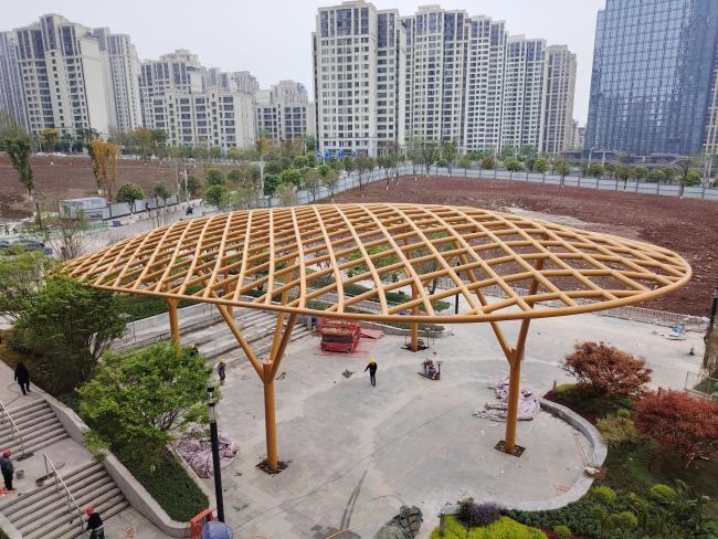 Steel structural fabrication example 5