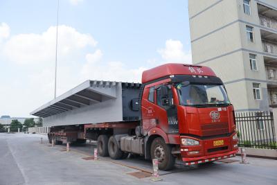 China Heavy Duty Steel Structure with Hot Rolled H Section and Galvanized or Painted Coating for Bolted or Welded Connections for sale