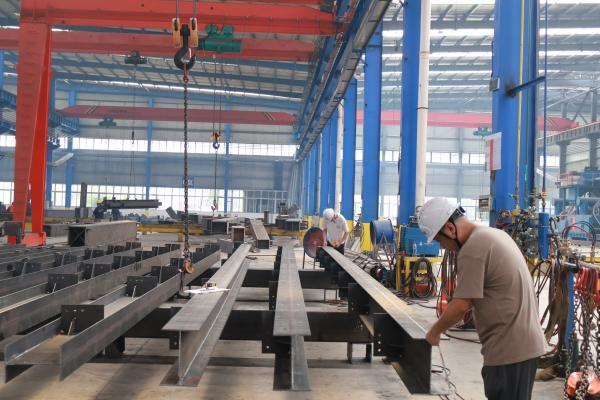 Quality Q345B Q235B Prefab Metal Buildings Steel Structures Fabrication for sale