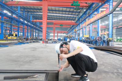 China HR CR Fireproofing Steel Beams Structural Steel Post Carbon Steel Customized for sale