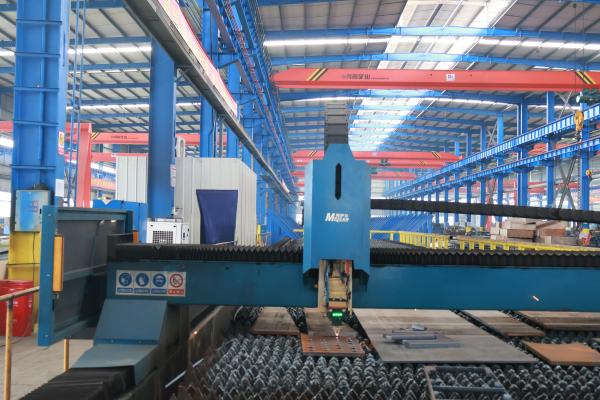 Quality Industrial Prefabricated Steel Warehouse Boiler Metal Structure for sale