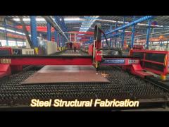 heavy load prebuilt metal steel structural buildings fabrication anti corrosion