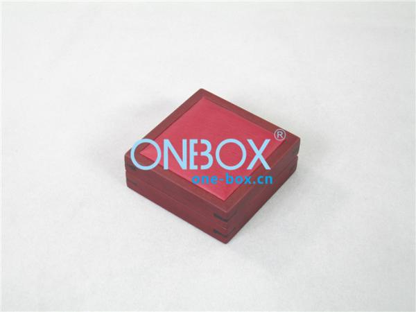 Quality SAP25552 Matt Painting Wooden Jewelry Box For Lady Earring And Pendant for sale