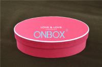 Quality SAP51359 Oval Shape Cardboard Jewelry Box For Necklace for sale