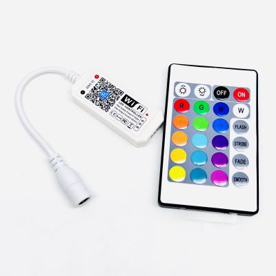 China 24 Keys LED Strip Smart Controller With Smartphone WiFi APP Remote Control for sale
