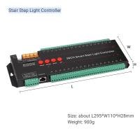 China 36 Channel Intelligent Pixel LED Stair Controller For LED Light for sale