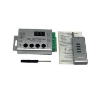 China RF 4 Key Hc008 RGB LED Pixel Controller With 133 Effect Modes for sale