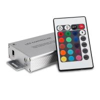 China Aluminum Case 24 Key IR Remote Controller 3CH Common Anode Mode for sale