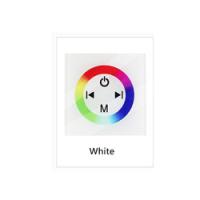 China 86 Type LED Strip Dimmer Controller With Full Touch Glass Panel for sale